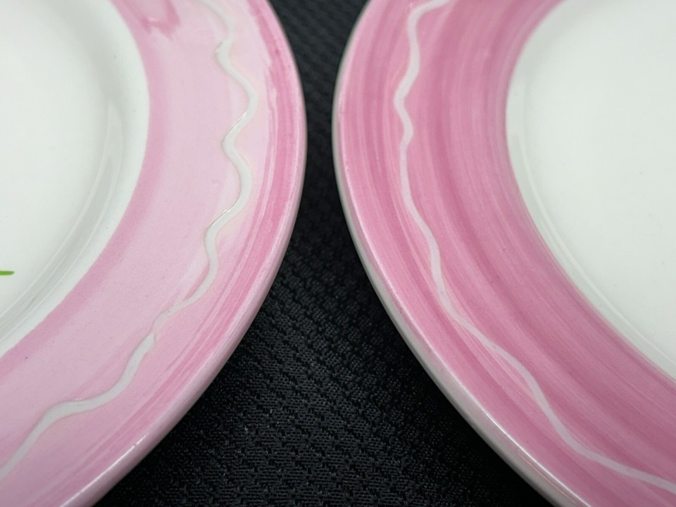 Set of 3 ~ Sonoma Home Goods "DESSERTS" Dessert Plates ~ Italy ~ 9" | eBay