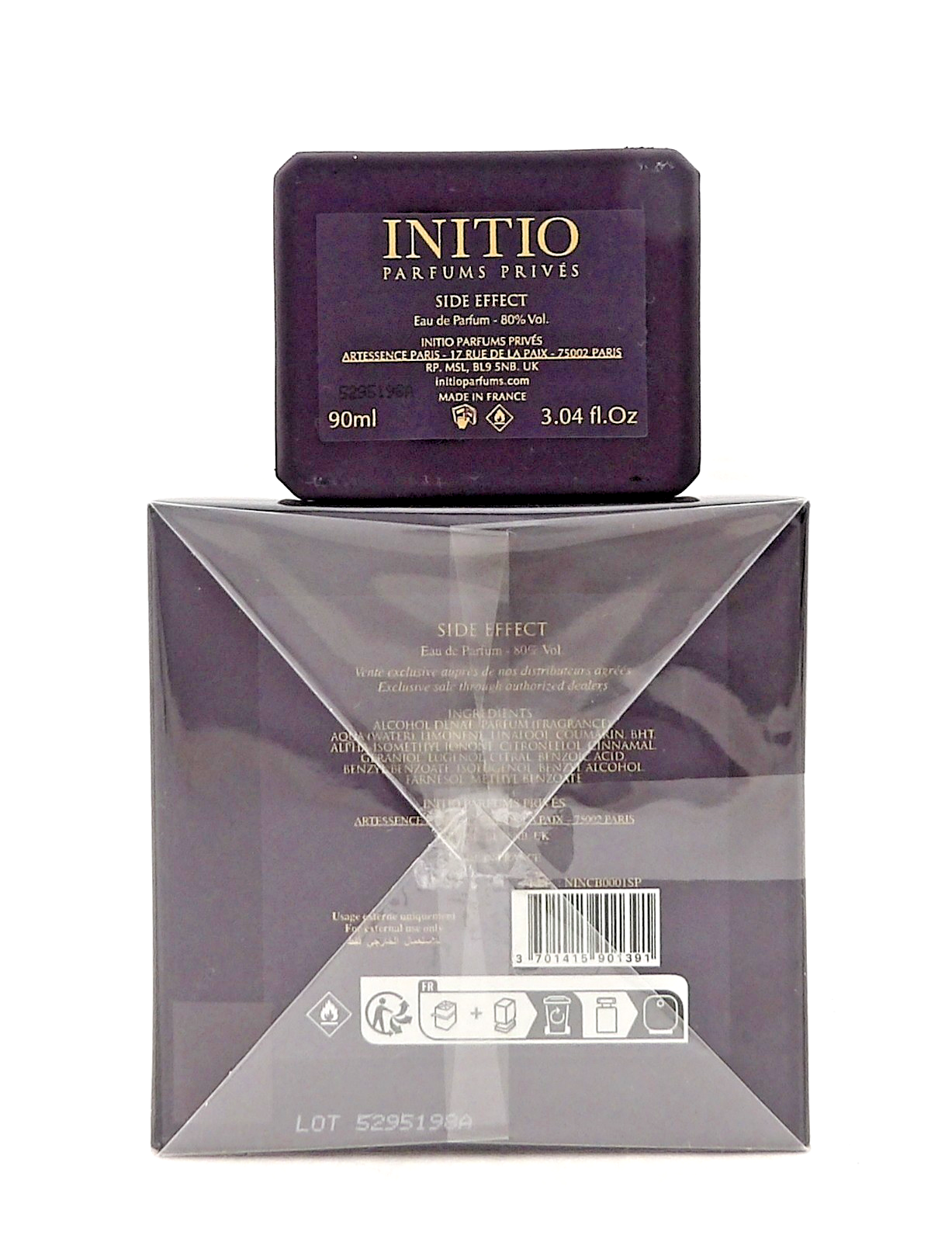 SIDE EFFECT by Initio 3.04 oz./90 ml. Eau de Parfum Spray Unisex. New ...