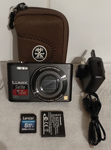 Panasonic Lumix DMC-SZ10 16MP Selfie Digital Camera Flip Screen ...