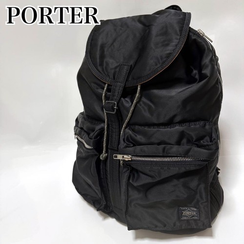 Porter Tanker Backpack Black Nylon Multi-function Used | eBay