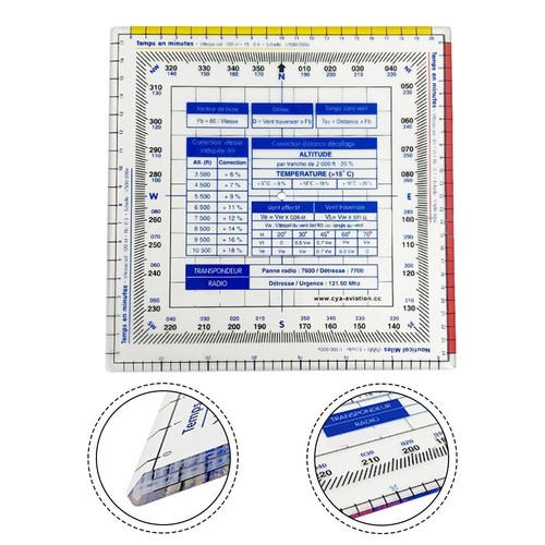 Multi Function Ruler for Aviation Navigation Accurate Calibration Tool ...