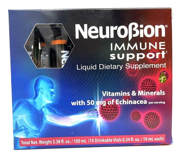 2 Neurobion Immune Support Vitamins 10 Drinkable Vials - Vitaminas Y ...