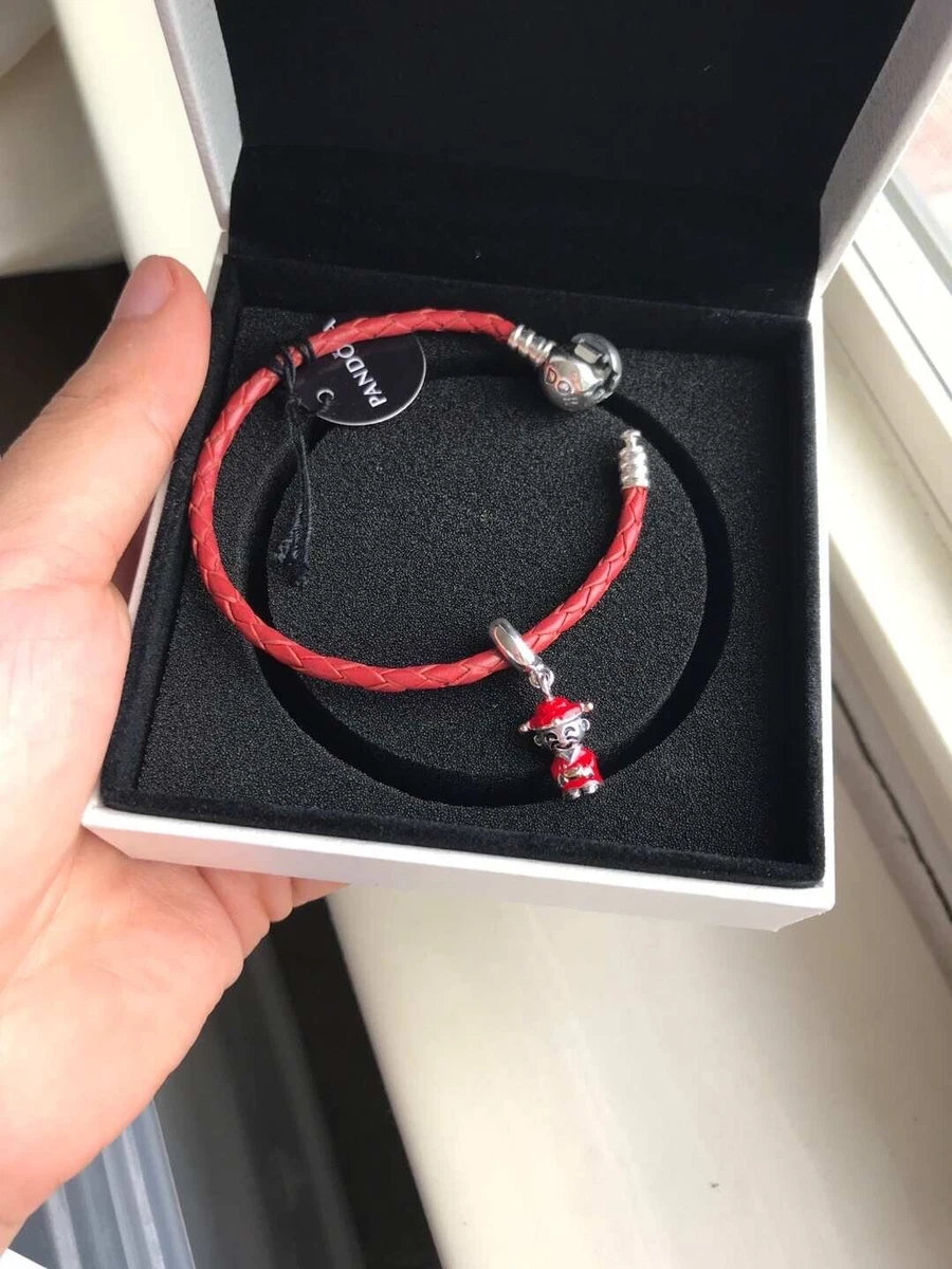 Pandora Leather Bracelet Red
