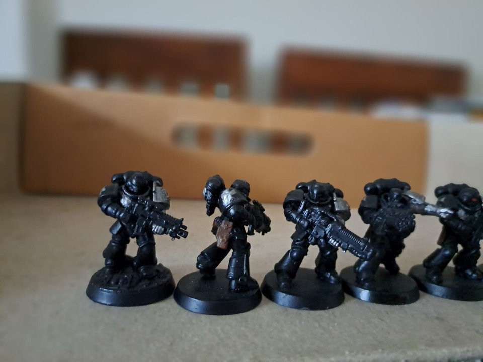 Warhammer40k Deathwatch Intercessors Painted,Salamanders,black templars ...