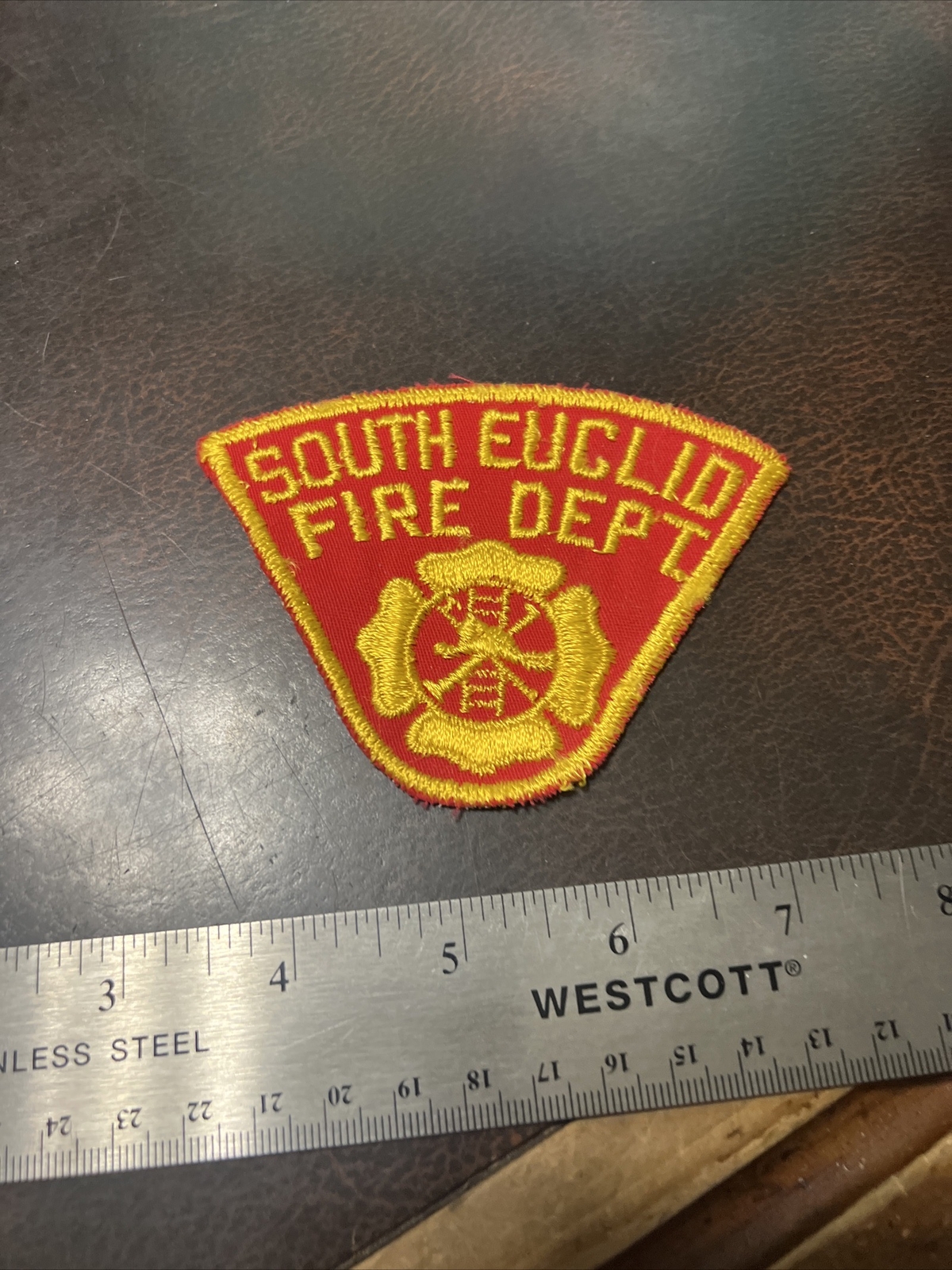 Vtg Obsolete Fire Department Patch South Euclid Ohio | eBay