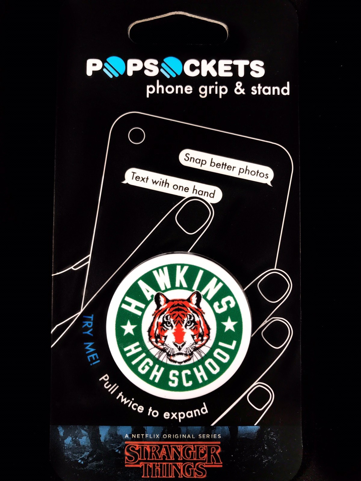 Authentic Popsockets Stranger Things Hawkins Logo PopSocket Pop Socket ...