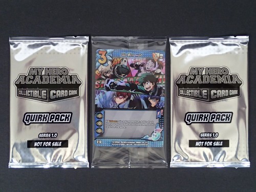 MHA My Hero Academia Quirk Pack (x2) & 1st Ed. Foil Go Beyond NEW ...