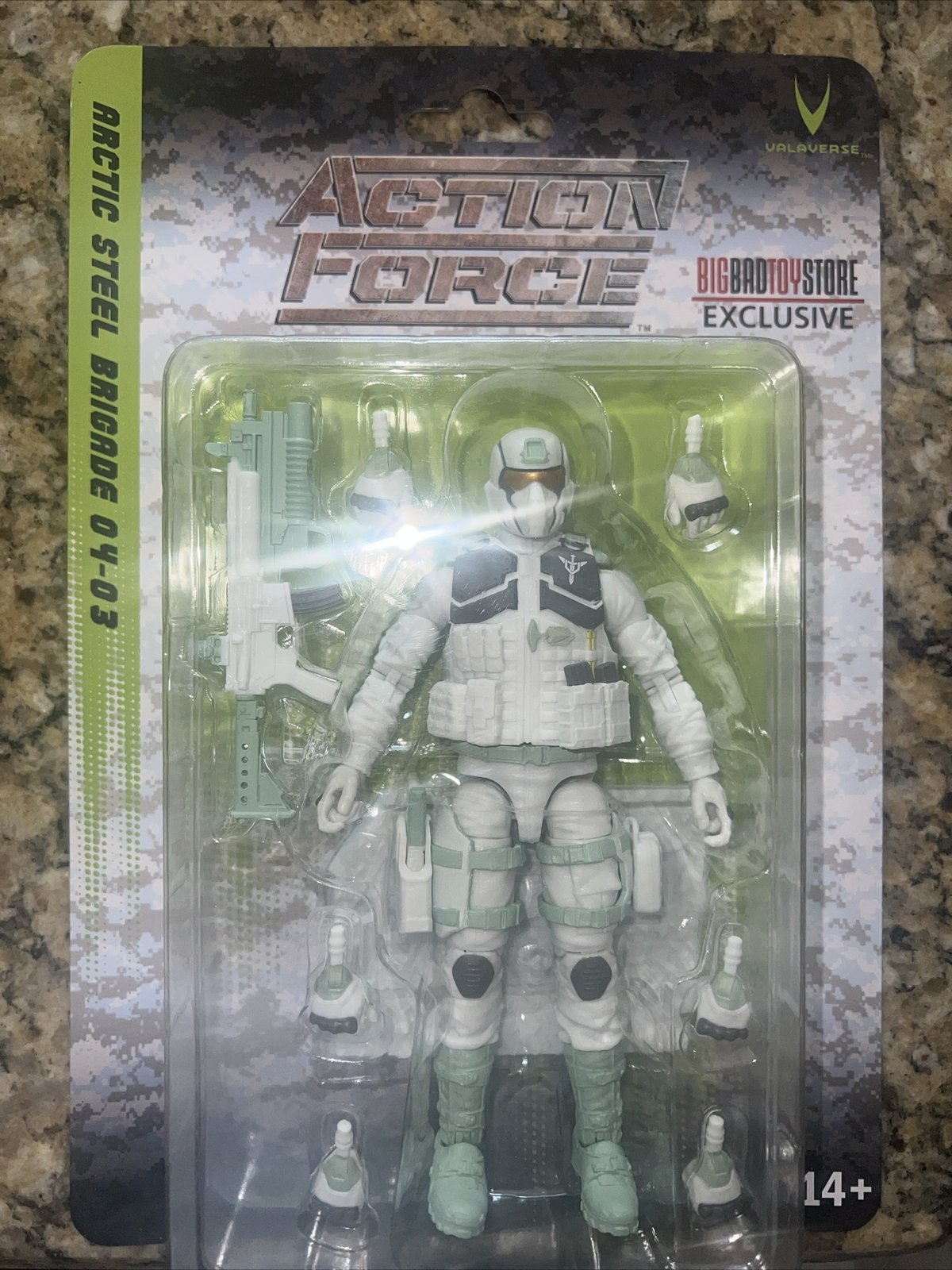 Valaverse Action Force Arctic Steel Brigade 1:12 Action Figure BBTS ...