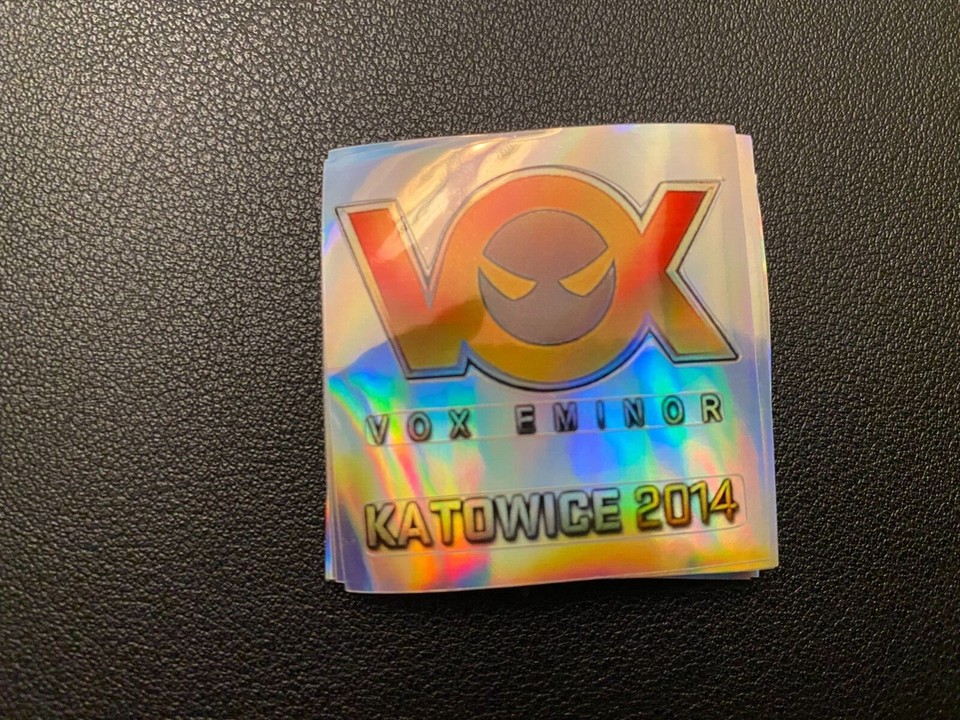 CSGO holographic sticker Katowice 2014 Titan IBP Crown Gaming CS2 ...