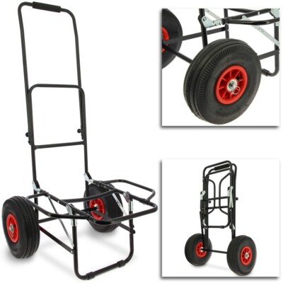 NGT Fishing Twin Wheel Trolley Compact Adjustable Height & Quick ...