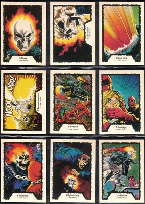 1990 Comic Images Ghost Rider Series 1 You Pick the Base Card Finish ...