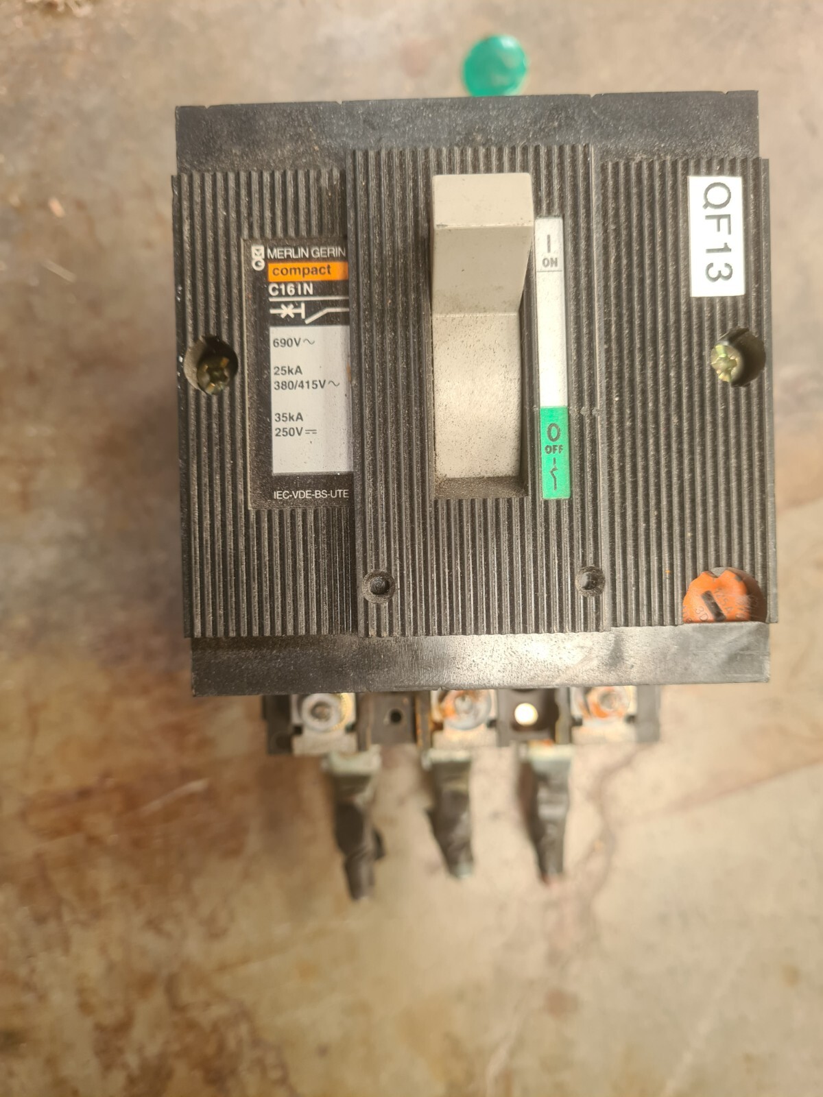 Disjoncteur MERLIN GERIN compact C161N 690V | eBay