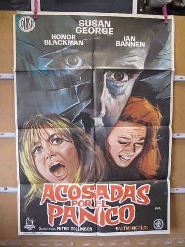 A9744 ACOSADAS POR EL PANICO SUSAN GEORGE HONOR BLACKMAN | eBay UK