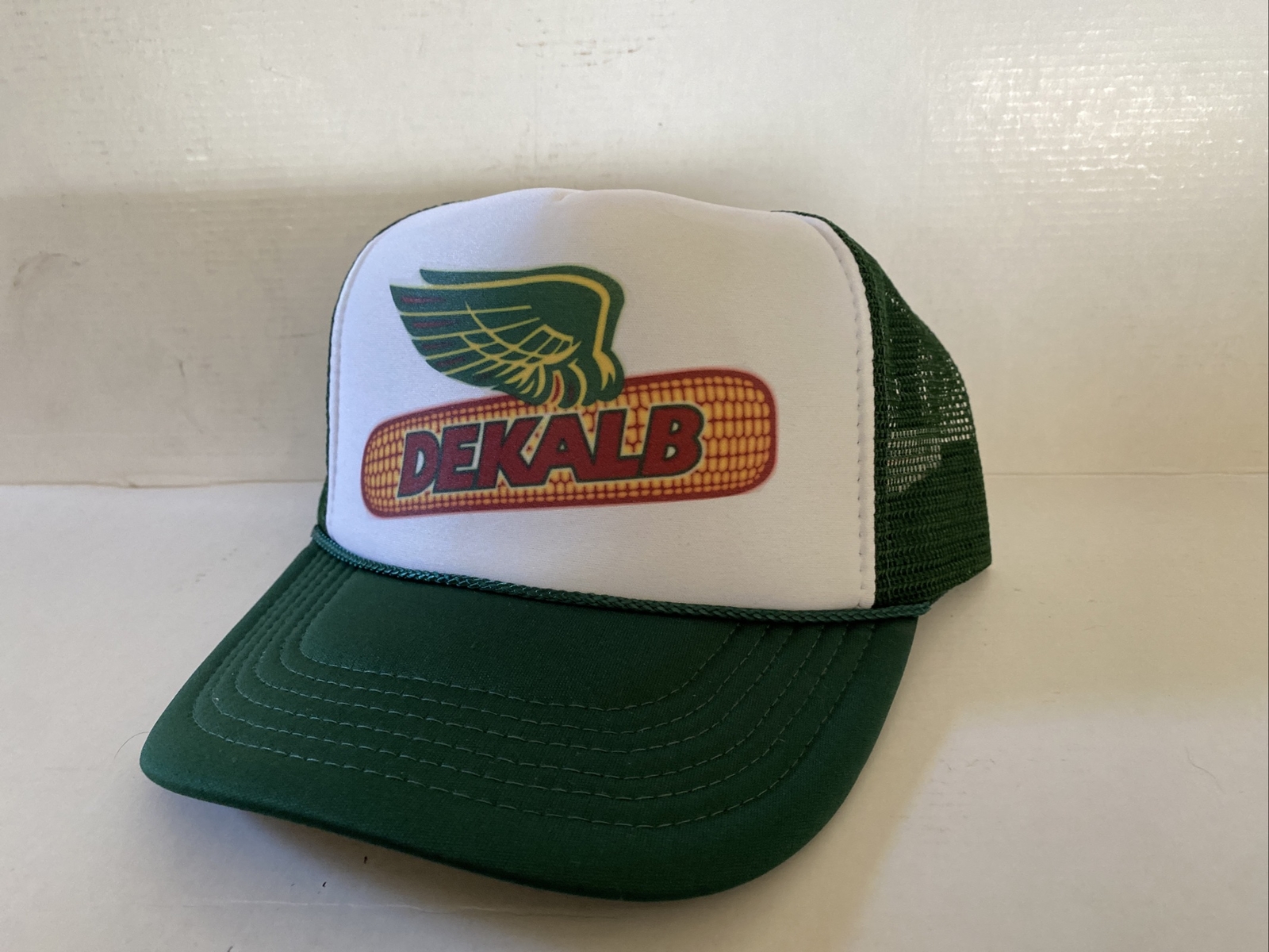 Vintage Dekalb Seeds Hat Farming Trucker Hat Adjustable snapback Dark ...