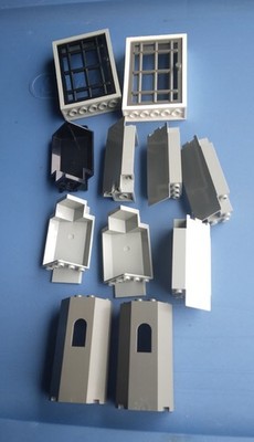 11x Lego castle corners, windows and jail cells | eBay