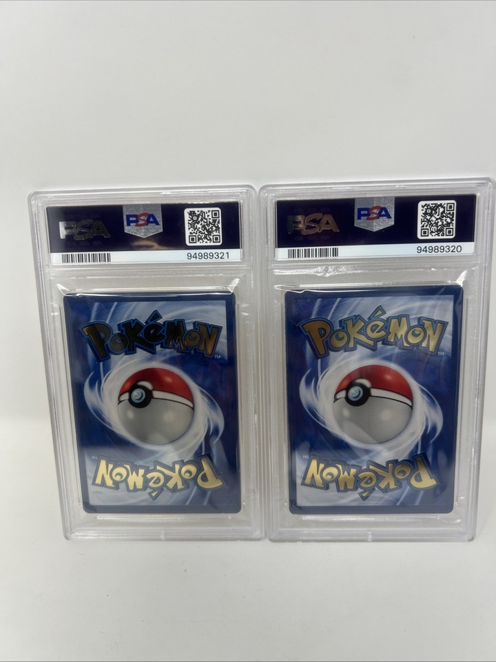 PSA 9 - 2021 Pokemon Celebrations UPC PIKACHU & CHARIZARD METAL SEQUENTIAL SET | eBay