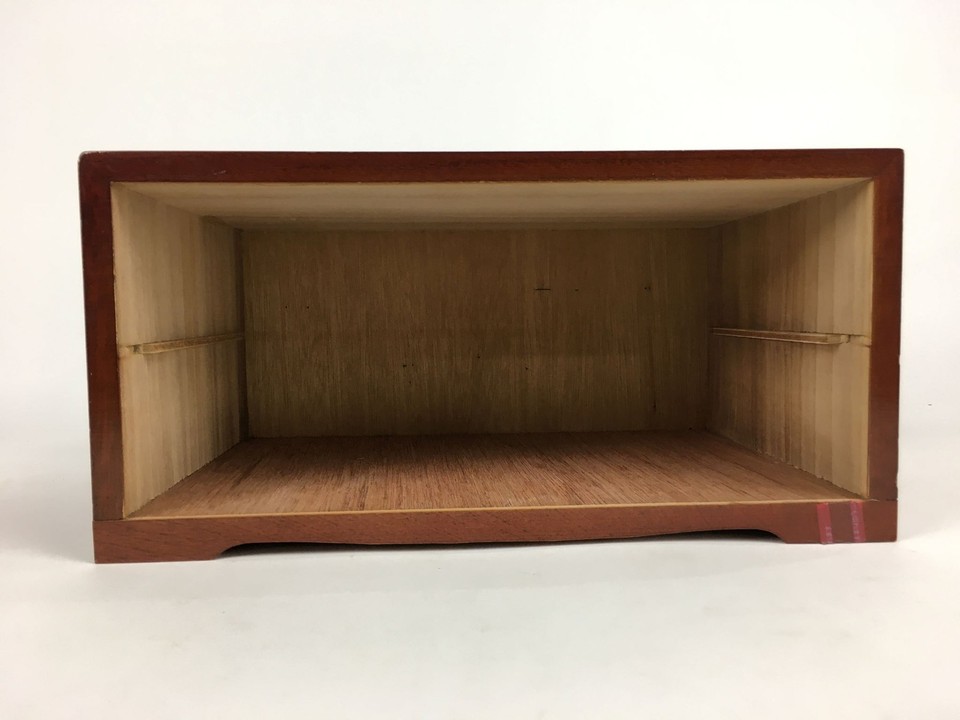 Japanese Wooden Sewing Box Vtg Haribako Chest Tansu 2 Drawers T273 | eBay