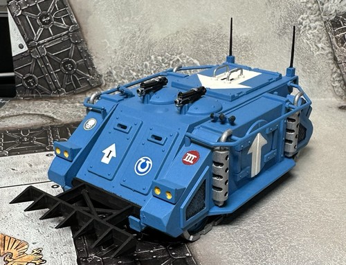 Warhammer 40k Space Marines Rhino OOP Rogue Trader | eBay