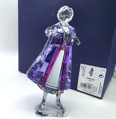 Swarovski Disney Frozen 2 ANNA Crystal Figurine 5492736 *Genuine* Mint ...