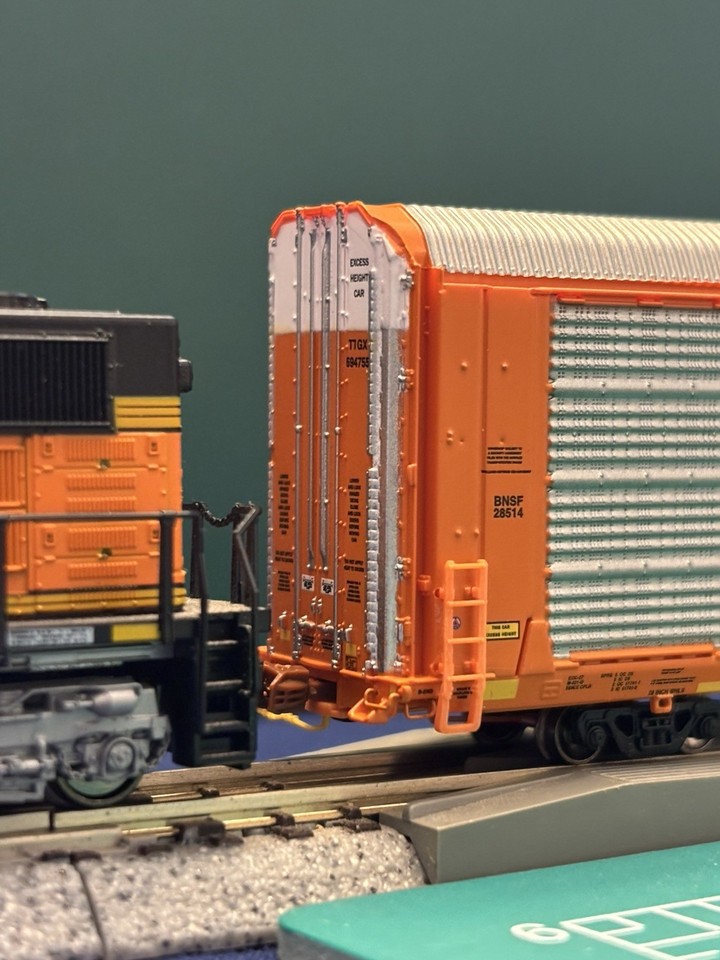 Kato N Scale BNSF Locomotive W/dcc & Scale Trains AutoRack | eBay