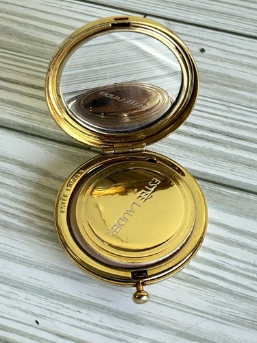 ESTEE LAUDER Lucidity Golden Alligator Texture Powder Compact Vintage ...