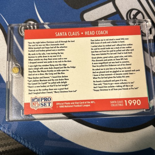 1990 NFL pro set Santa Clause head coach card | eBay