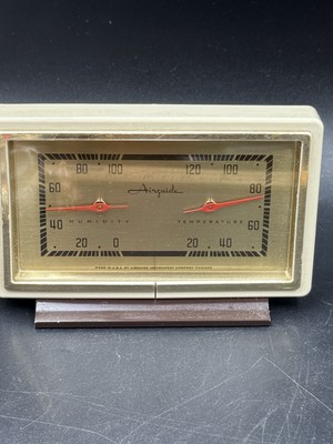Vintage King-Wyse Desk Top Humidistat Thermometer Archibold, OH...IO! 5 ...