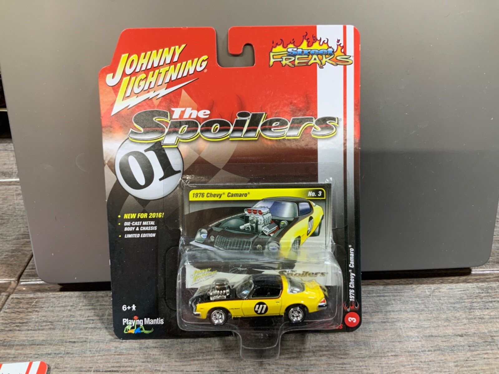 JOHNNY LIGHTNING SPOILERS 1976 CHEVY CAMARO YELLOW | eBay