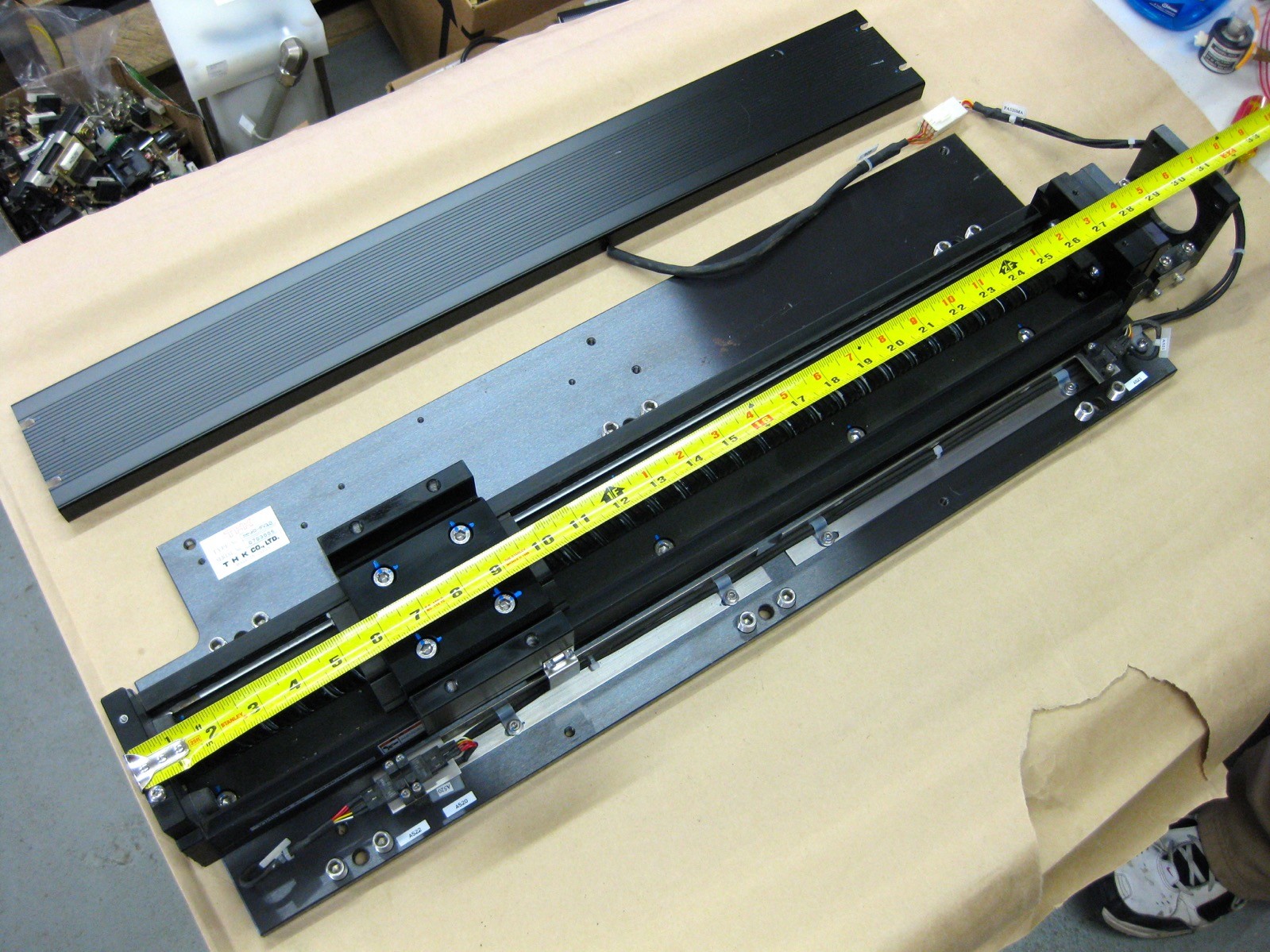 THK KR55 520mm Travel Linear LM Caged Bearing Precision Ballscrew Actuator CNC | eBay