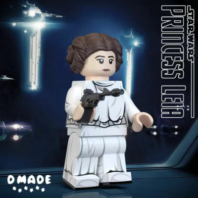 D Made Custom Princess Leia Lego Minifigure Star Wars | eBay
