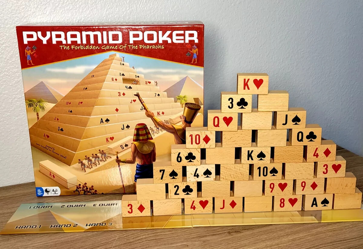 obo PYRAMID POKER .. Forbidden Strategy Board Game of the Pharaohs | eBay