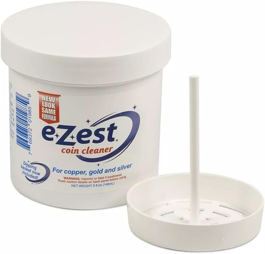 Ezest Easy Coin Cleaner Copper Gold Silver Jewelry - 5 Ounce Jar | eBay