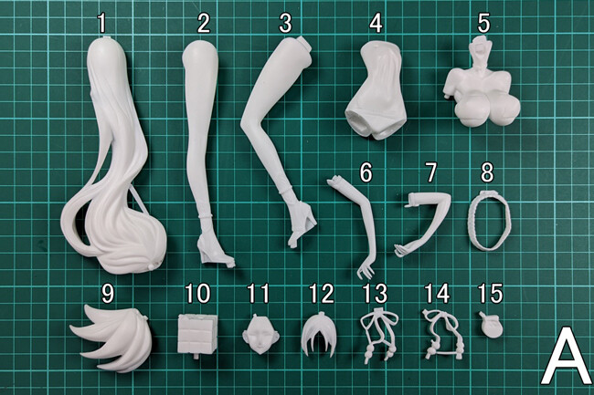 Fate Minamoto no Raikou 1/7 Unpainted GK Model Unassembled Figure Resin ...