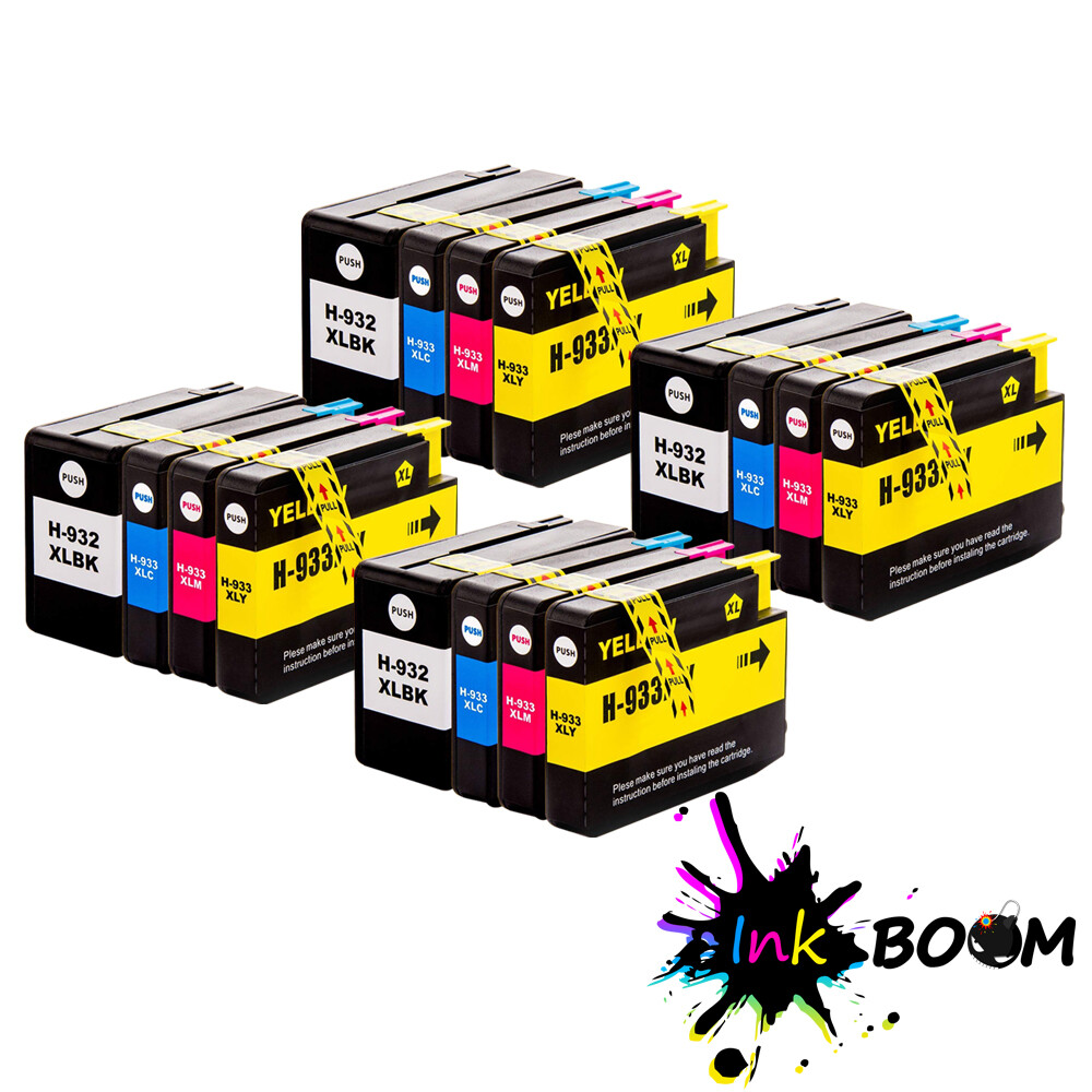 16 Ink Cartridge Replace for HP 932XL 933XL Officejet 6100 6600 7610 ...