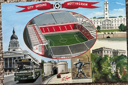 Nottingham Forest City Ground Unused Postcard | eBay