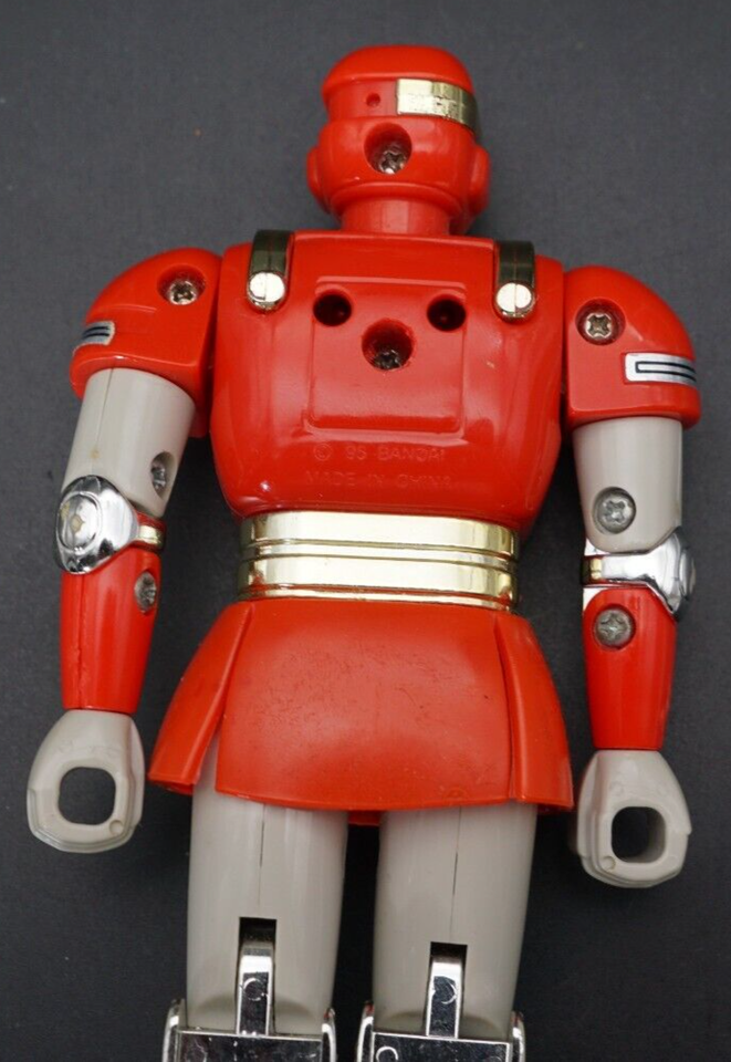 Power Rangers Alien Red Battle Borg Ninja Sentai Kakuranger Bandai 1995 ...