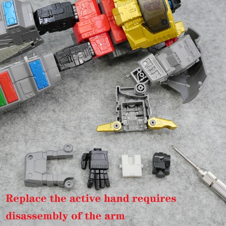 Movable Hand Upgrade Kit For Titans Return God Ginrai/SIXSHOT/Overlord ...
