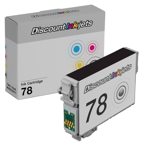 T078 T078120 for EPSON 78 BLACK Ink Cartridge Artisan 50 RX580 RX595 ...