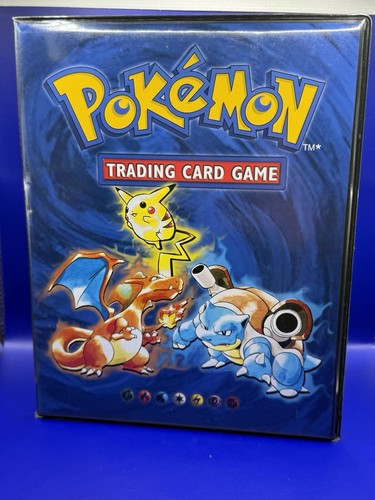 Pokemon Trading Card Game TCG Binder 1996 Vintage Charizard Cover | eBay