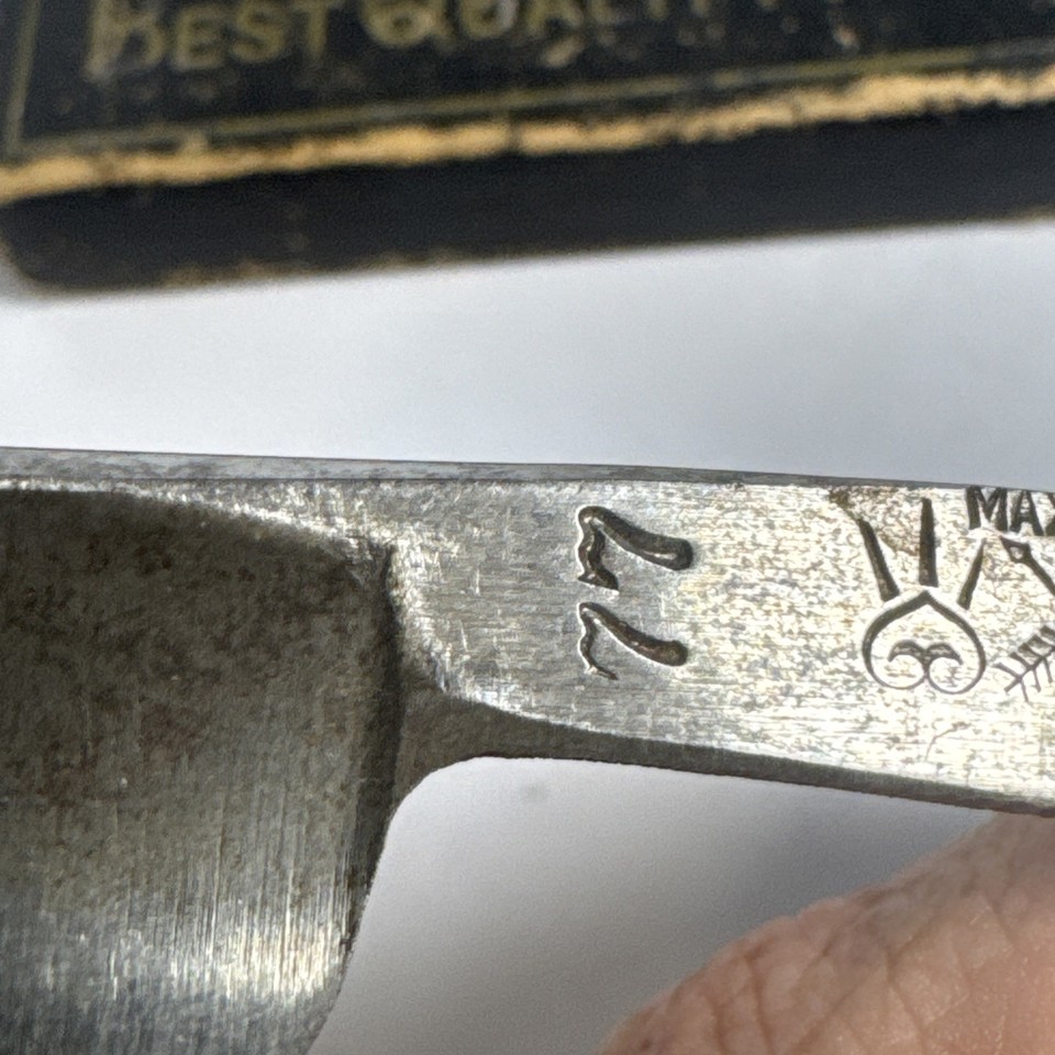 Rare! MAXIMUM Straight Razor Shaving Sword #77 W/ Original Box Best ...