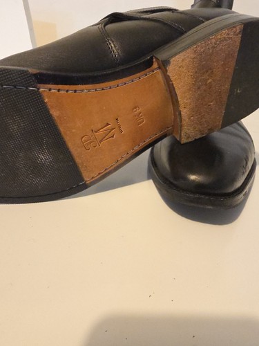 Men's 3DM Lifestyle Black Ankle Boots W/ Straps 9 UK 10 US Leather ...