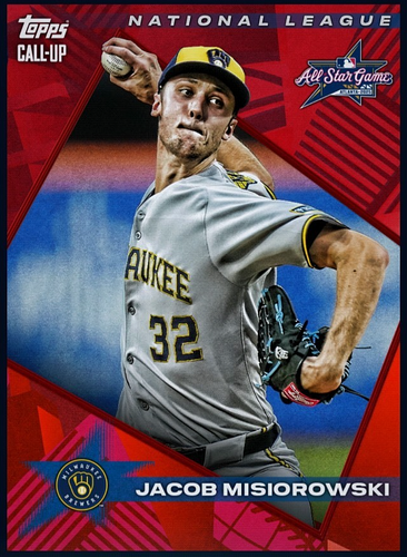 2025 Topps All Star Game Series 1 Rookie Jacob Misiorowski RC Bunt ...