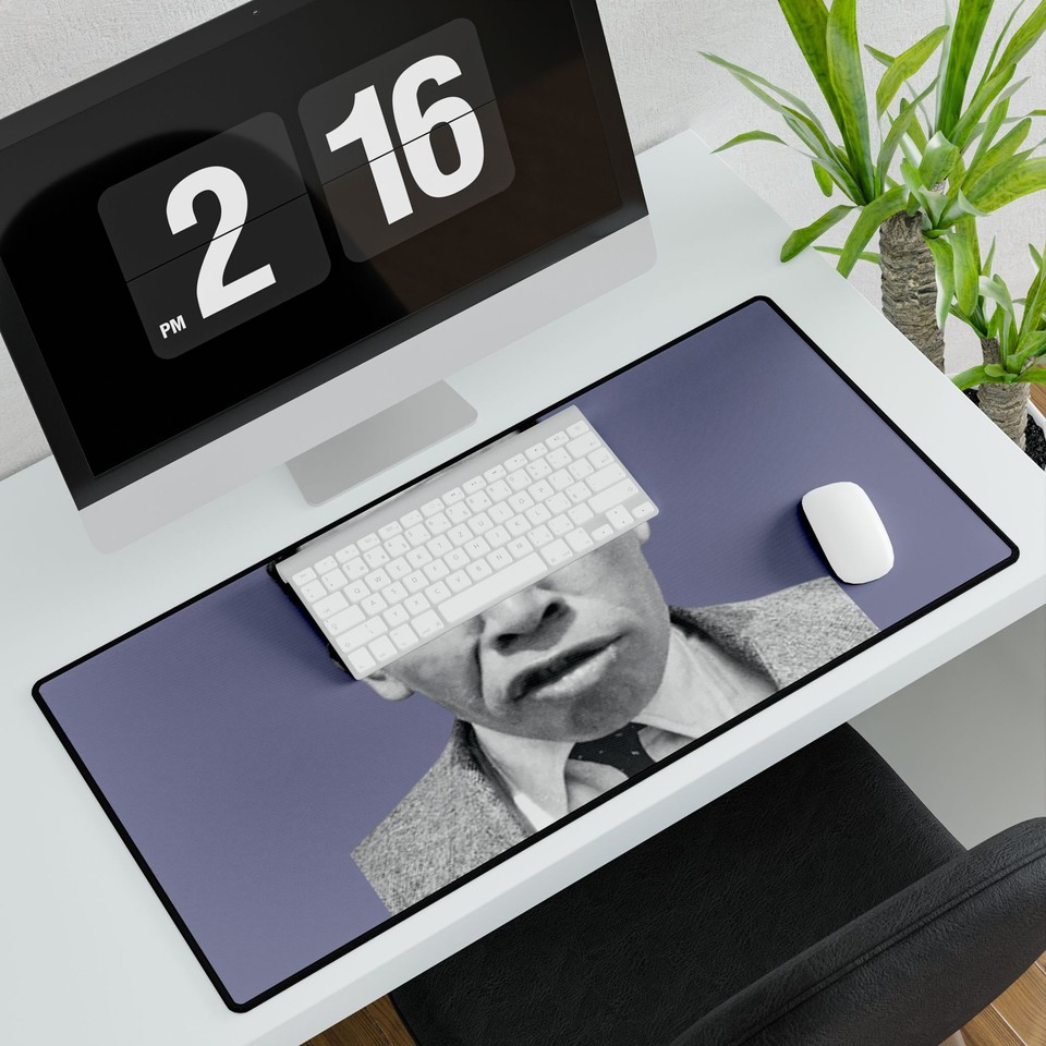 Ismail Yassine Tribute Desk Mat | Retro Close-Up Face | Classic ...
