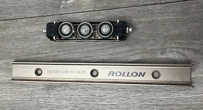 Rollon ULV28-240-N 0615 Compact Self-Aligning Linear Rail Guide System ...