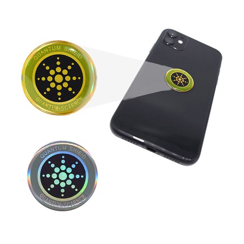 Round Quantum Shield Sticker Anti Radiation Protection Mobile Phone ...