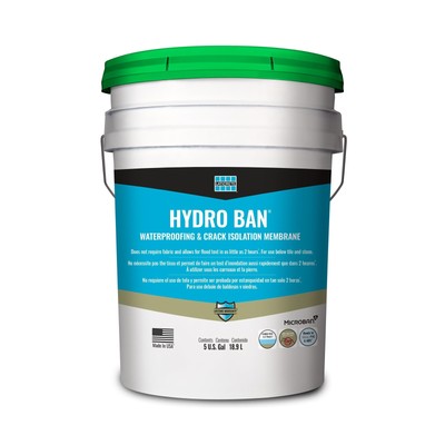 Laticrete Hydro BAN Waterproofing Crack Isolation Membrane, 5 Gallon ...