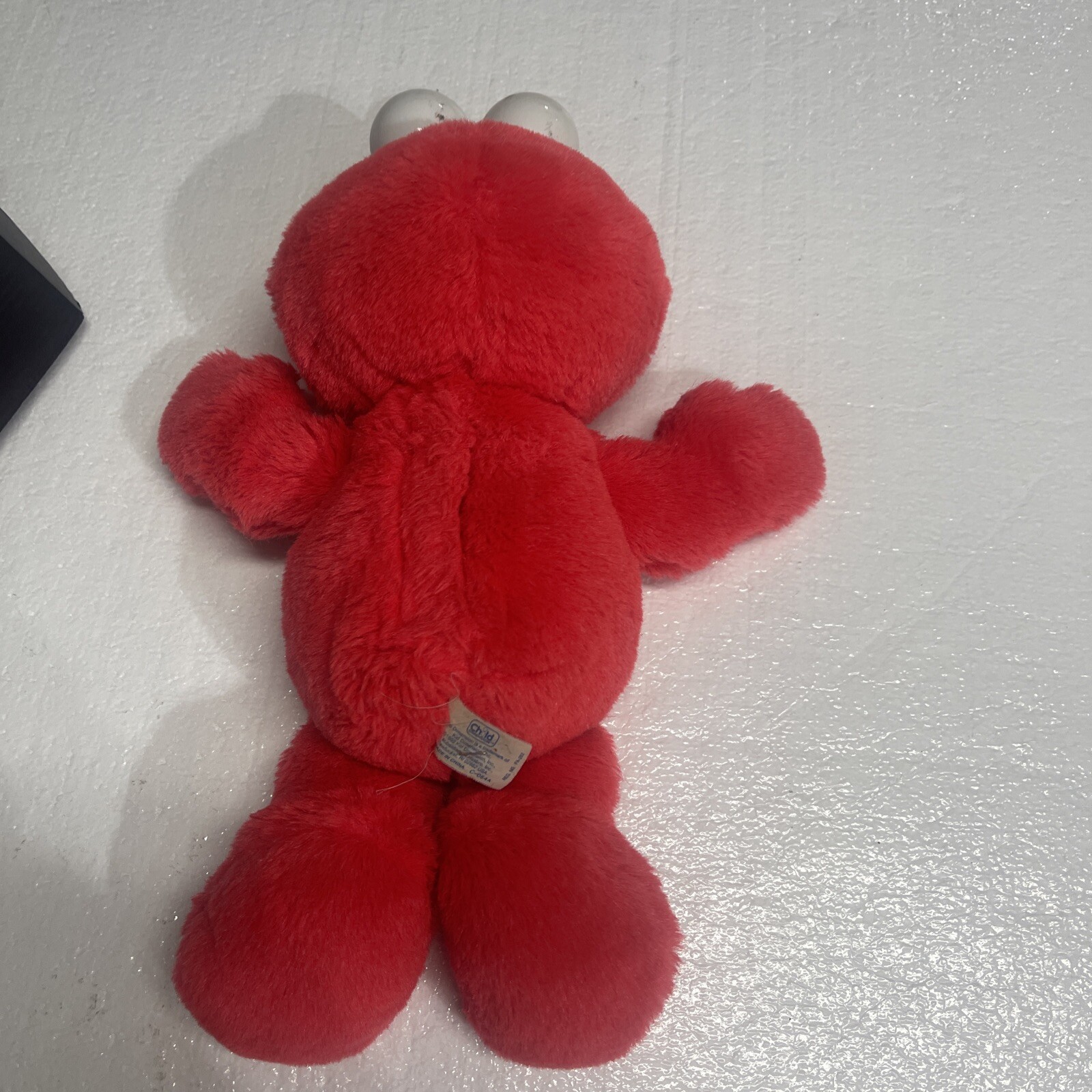 Sesame Street 1992 Elmo Plush Child Dimension 15 Inch