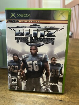 Blitz: The League (Microsoft Xbox Original, 2005) Complete with Manual ...