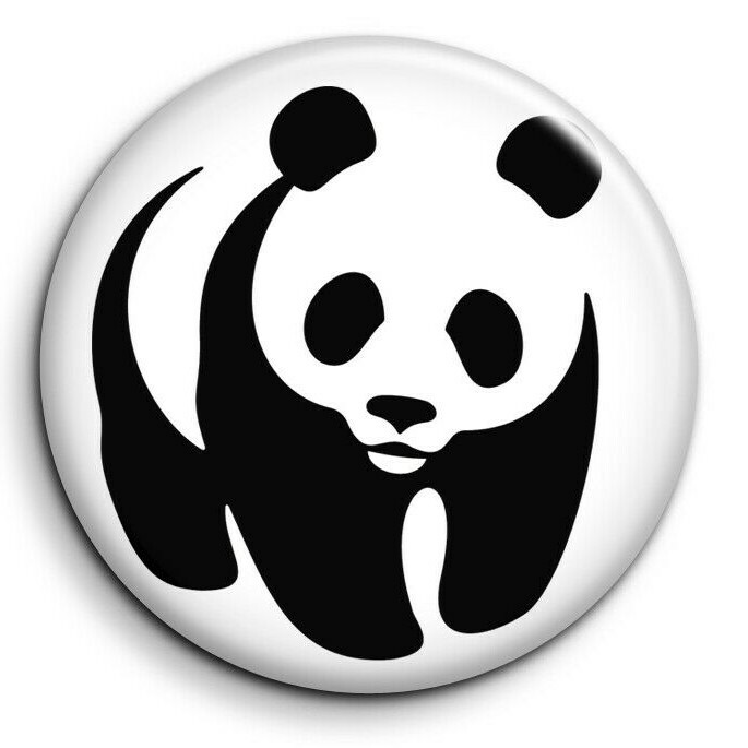 Black White Panda Logo Panda's World More Than Black And White | Live