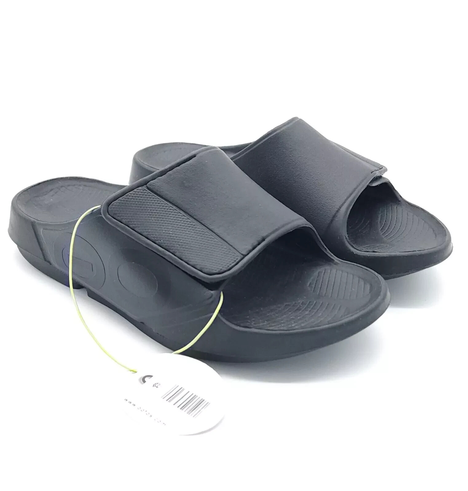 OOFOS Z3606* Unisex Black OOahh Sport Flex Slide Shoes Size M-8 W-10 ...